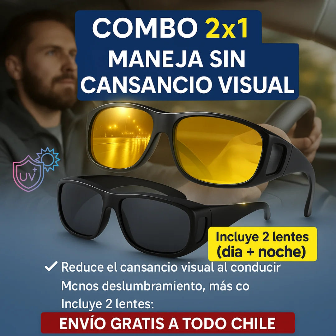 Combo 2X1 Conducción Zen HD – Alivia la fatiga ocular y disfruta una v ...